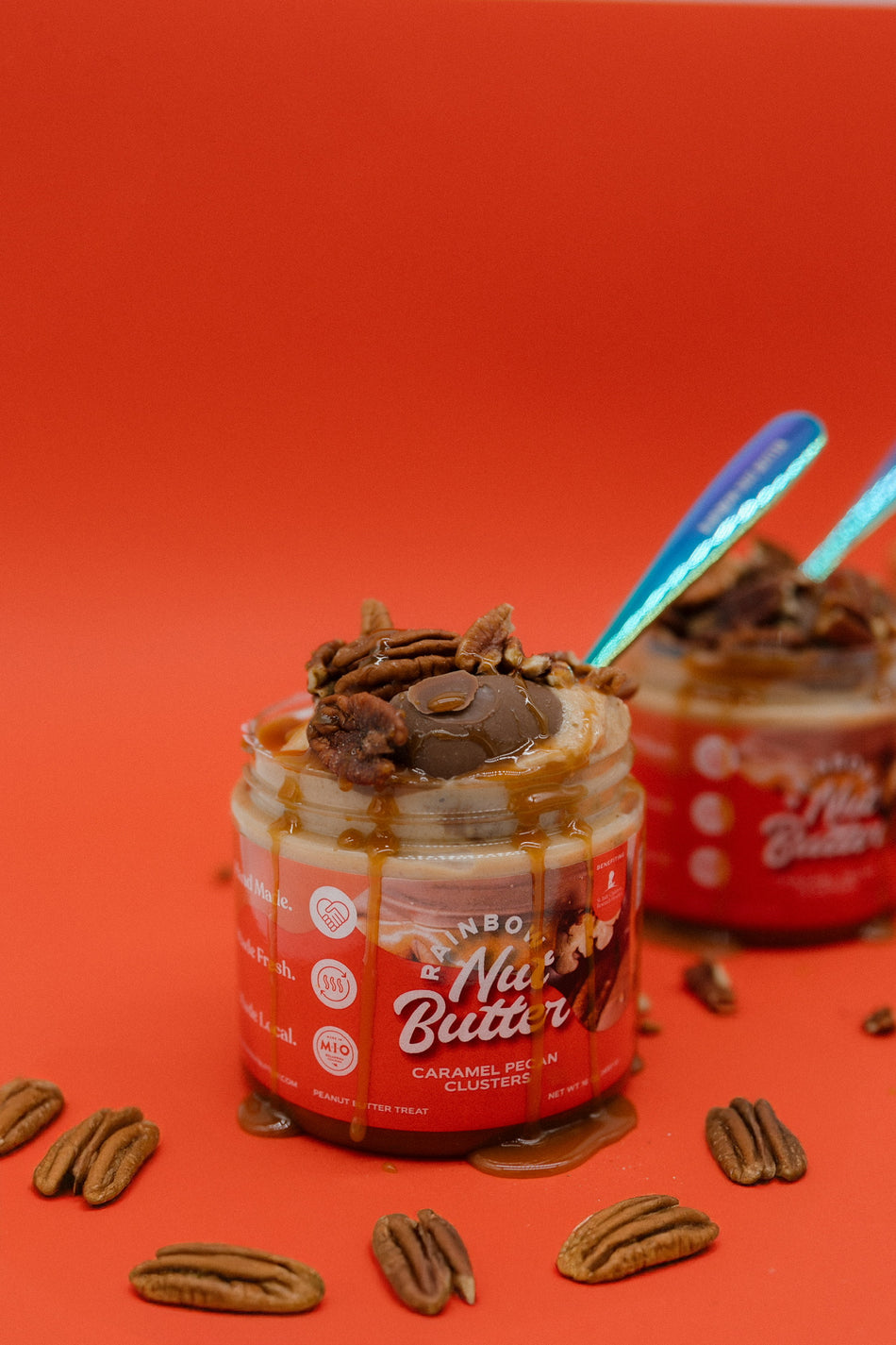 Rainbow Nut Butter-Hand Made-Made Fresh-Made Local