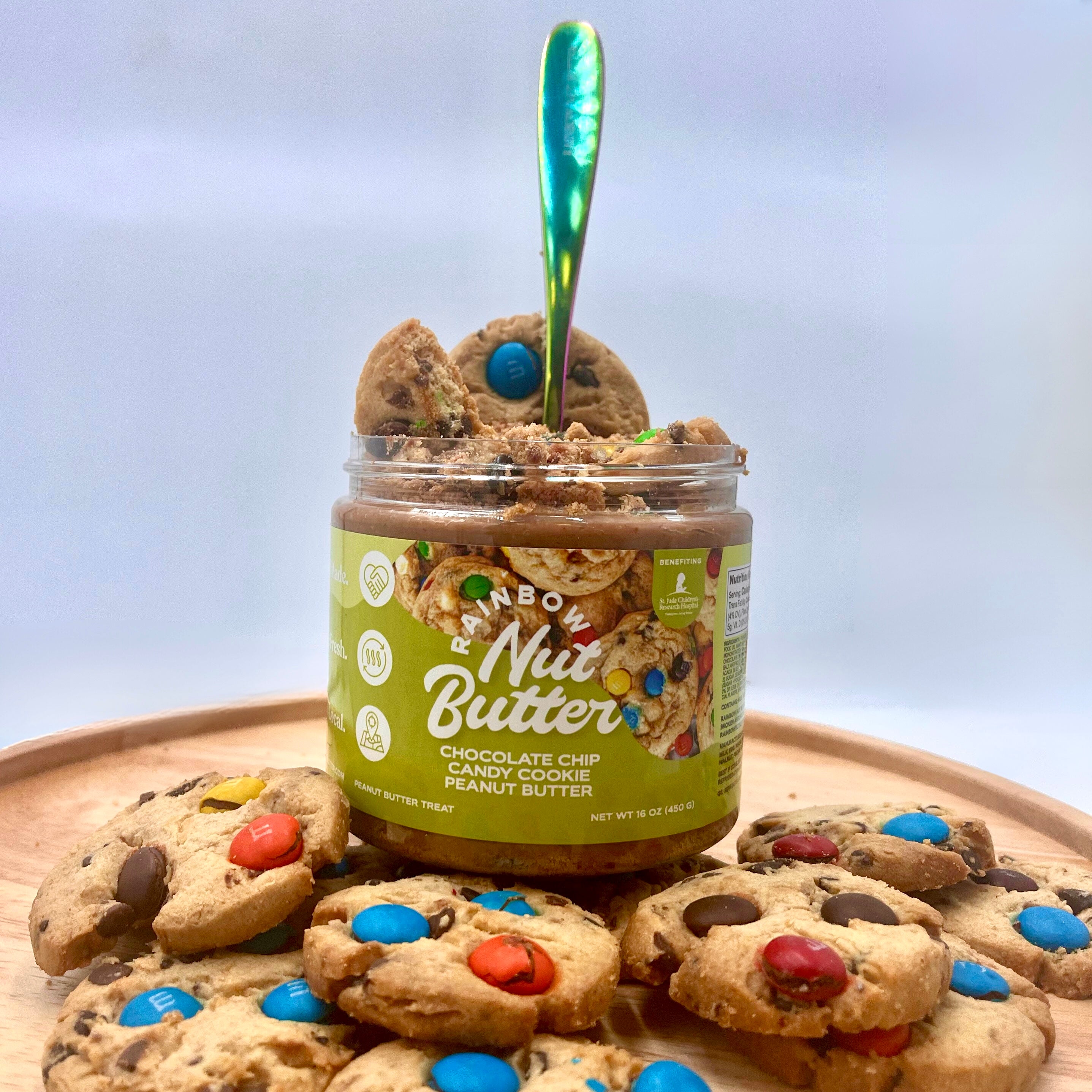 Rainbow Nut Butter-Hand Made-Made Fresh-Made Local