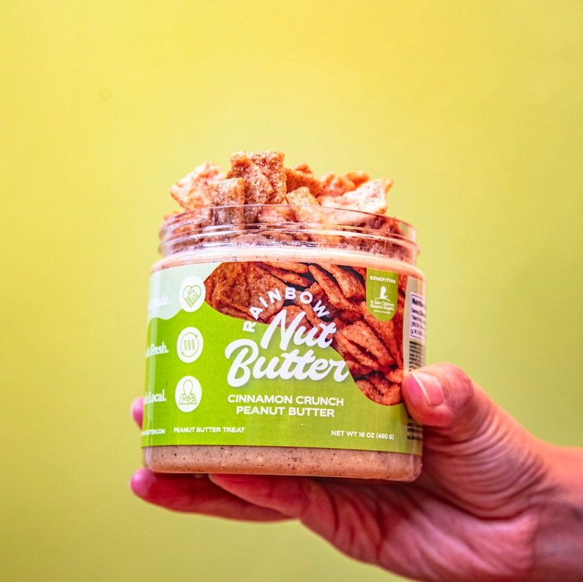 Rainbow Nut Butter-Hand Made-Made Fresh-Made Local