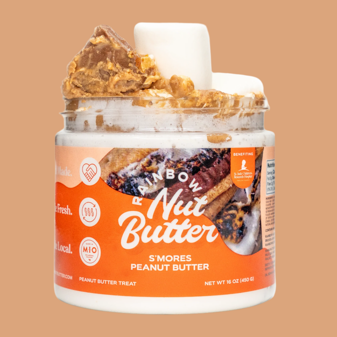 Rainbow Nut Butter-Hand Made-Made Fresh-Made Local