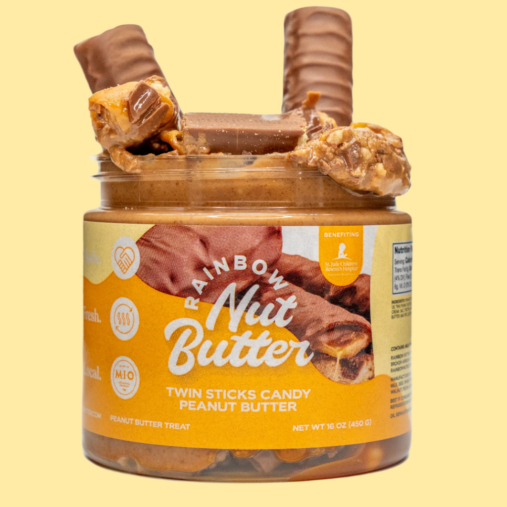 Twin Sticks Twix Peanut Butter Treat – Rainbow Nut Butter