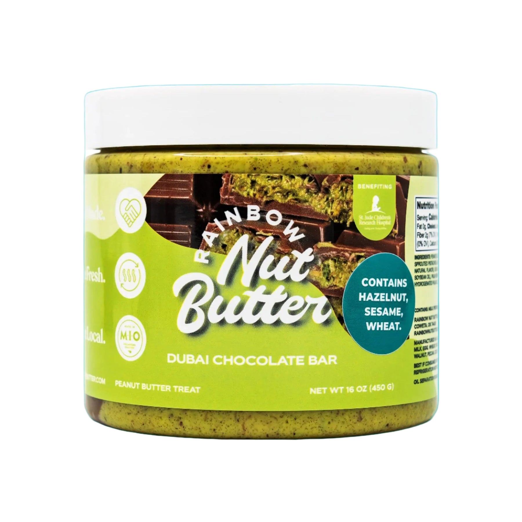 Rainbow Nut Butter-Hand Made-Made Fresh-Made Local