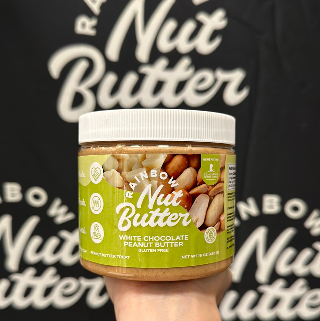 White Chocolate Peanut Butter Treat – Rainbow Nut Butter