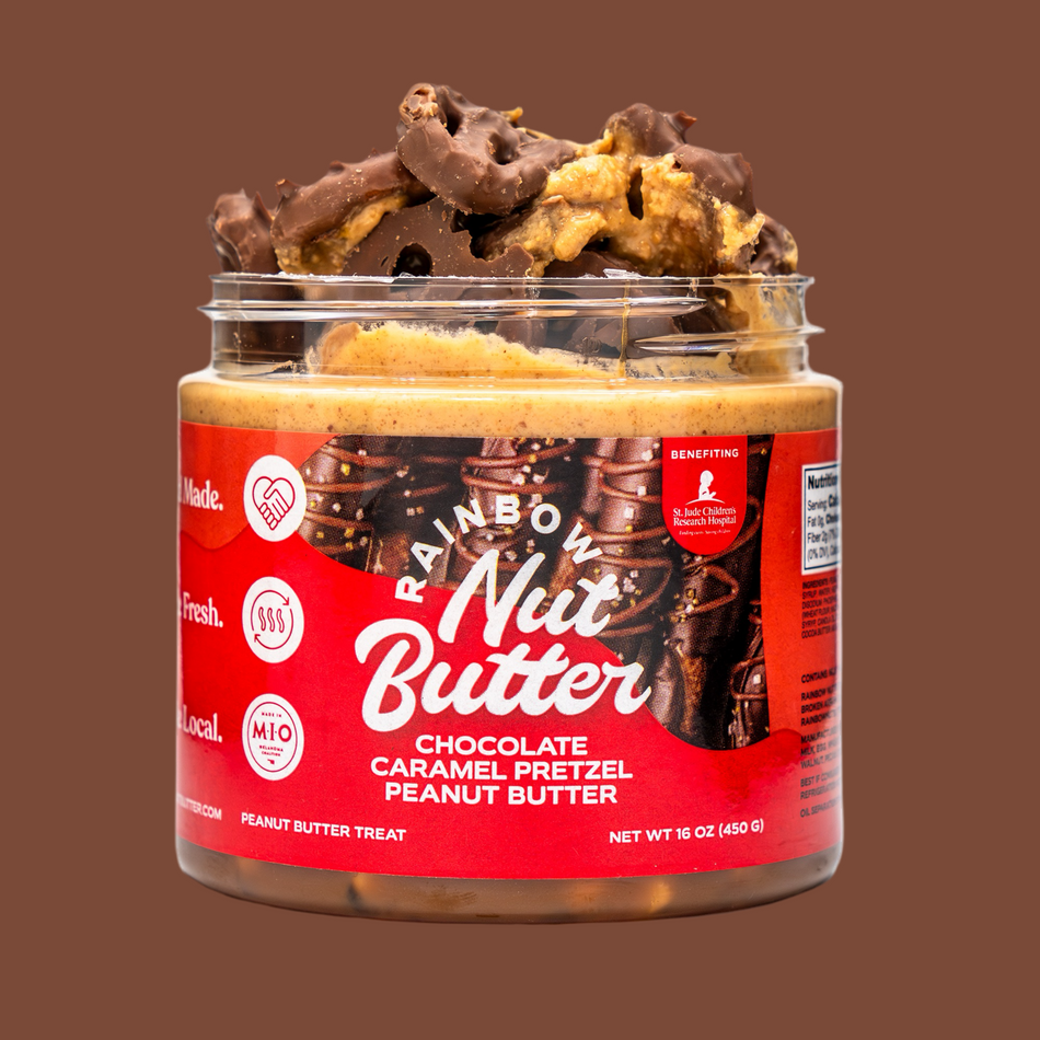 Rainbow Nut Butter-Hand Made-Made Fresh-Made Local