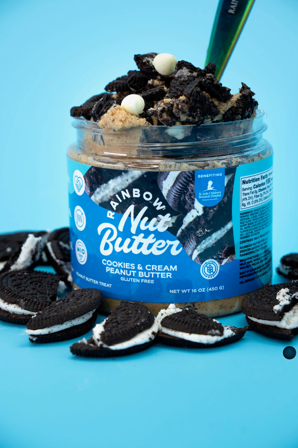 Rainbow Nut Butter-Hand Made-Made Fresh-Made Local