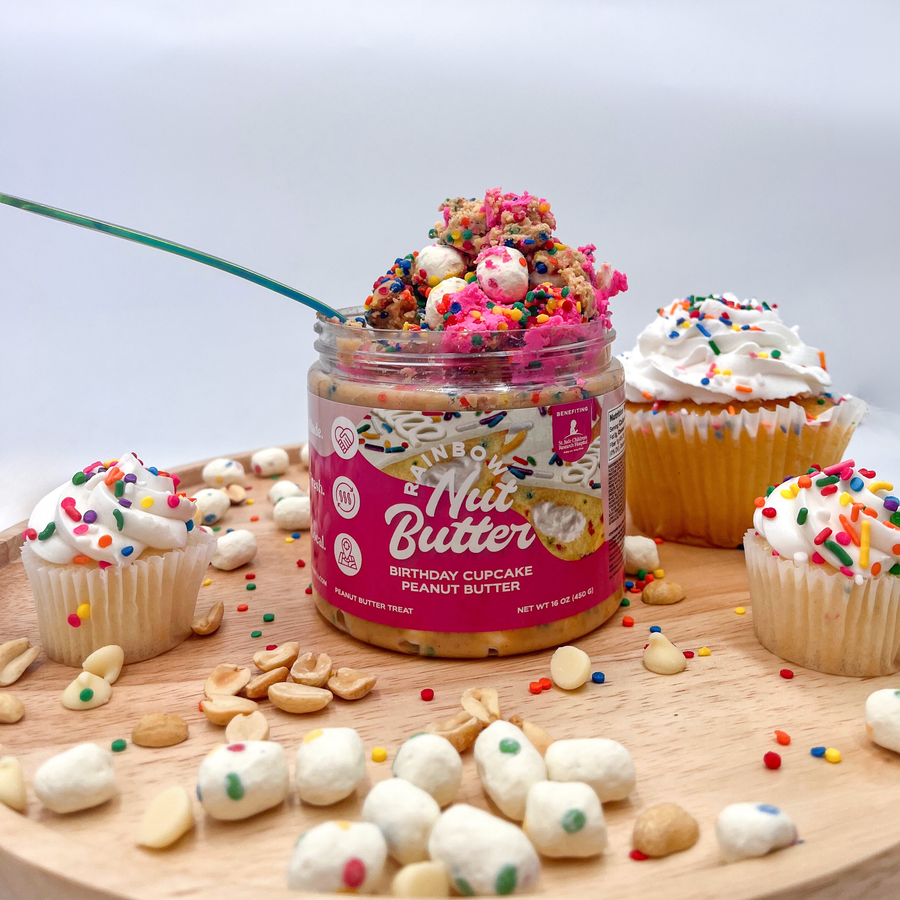 Rainbow Nut Butter-Hand Made-Made Fresh-Made Local