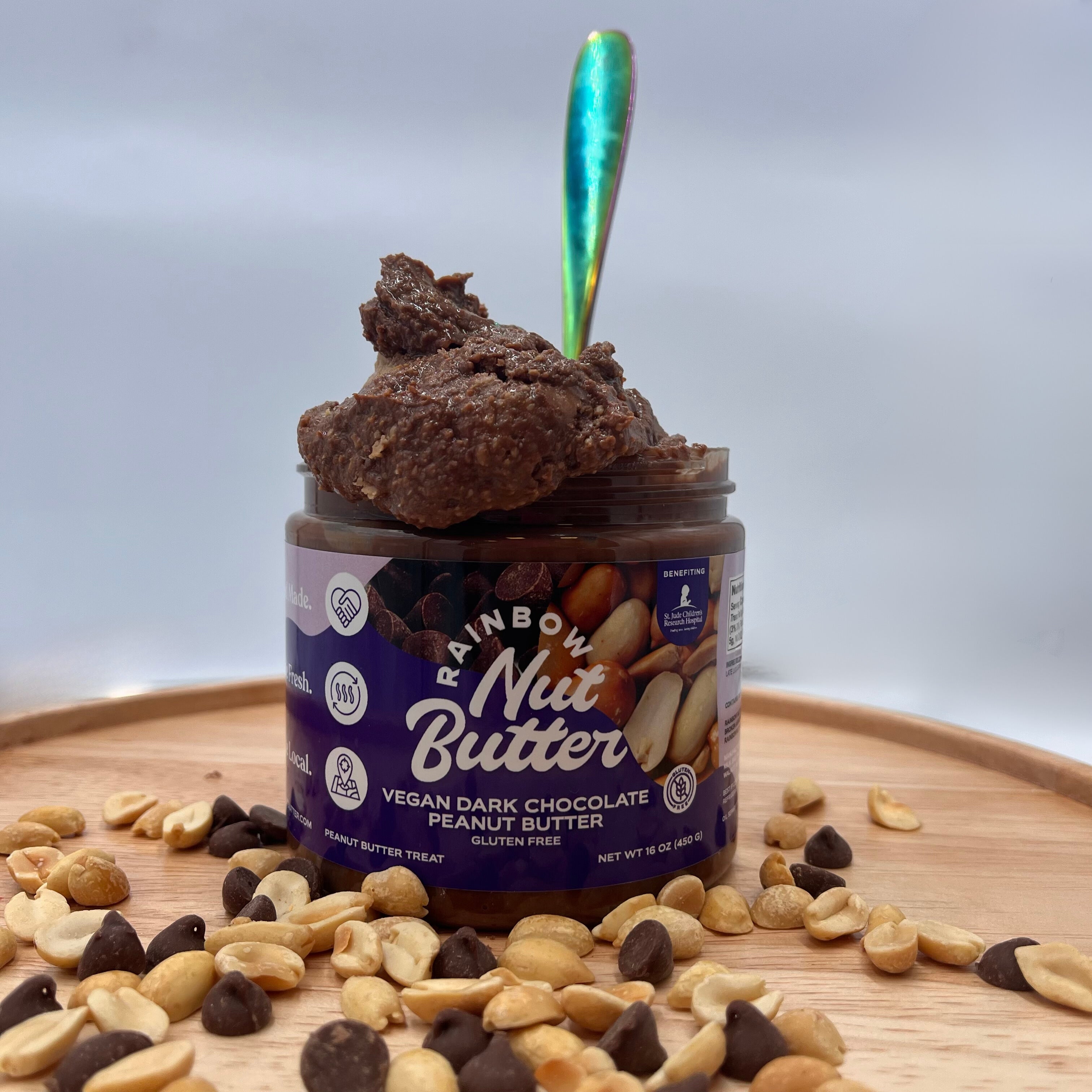 Vegan Dark Chocolate Peanut Butter Treat Gluten Free – Rainbow Nut Butter